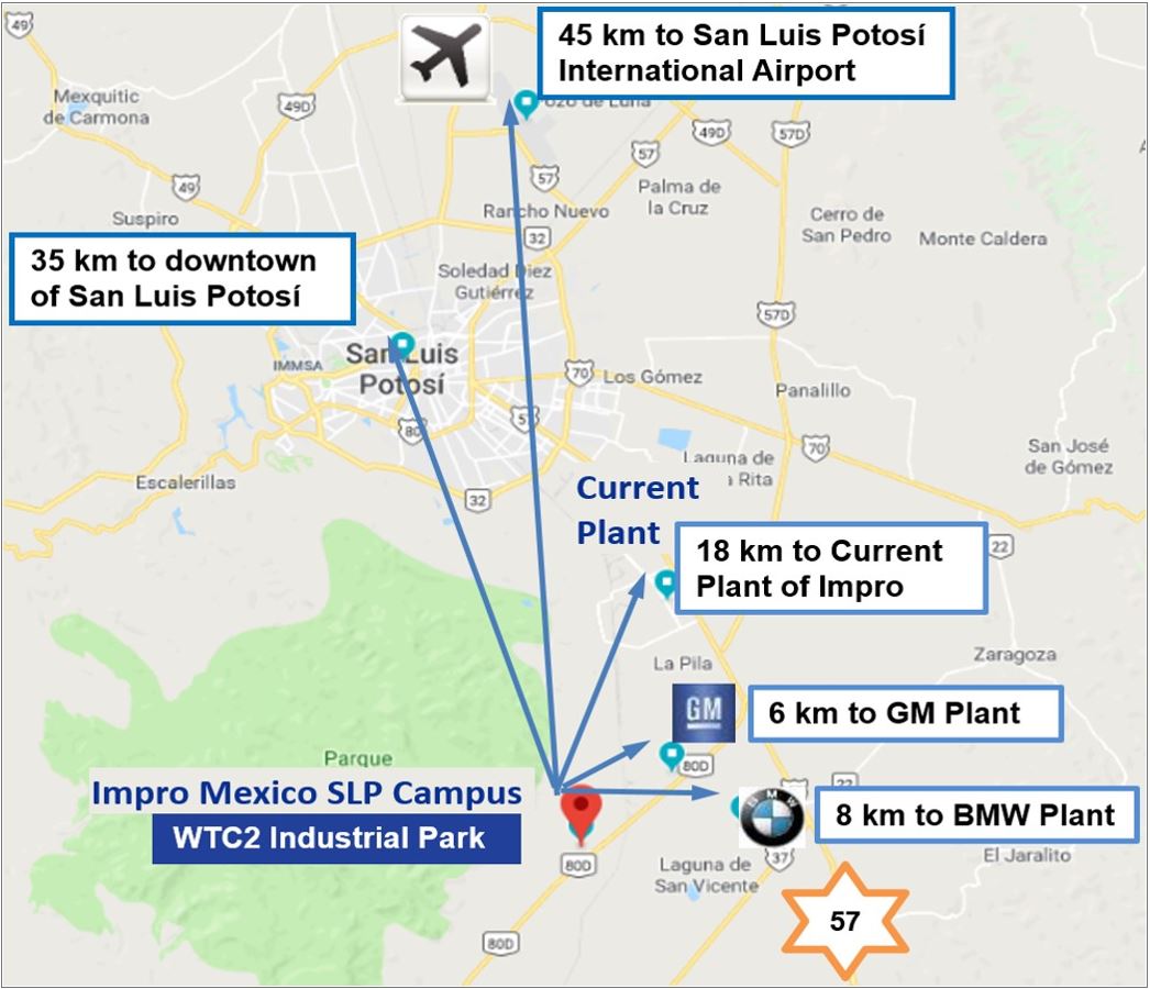 IMPRO's Mexican Expansion Means North American Customers